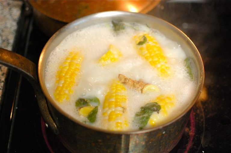 Coconut-Ginger Corn On The Cob - Wicked Kitchen