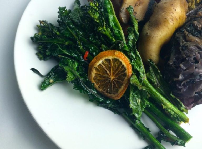 Roasted Broccoli Rabe With Clementines Recipe by Wicked