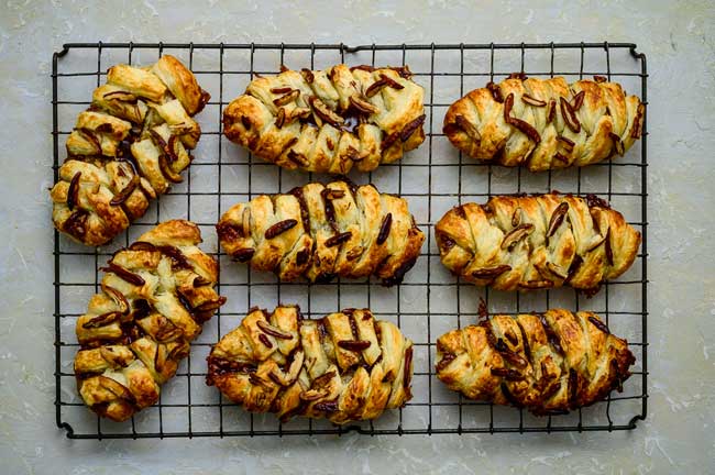 Pastry Braid with Maple Pecan - Wicked Kitchen Vegan Pastry Recipe