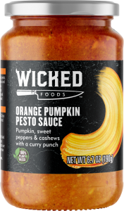 Wicked Pumpkin Pesto Pasta - Wicked Kitchen