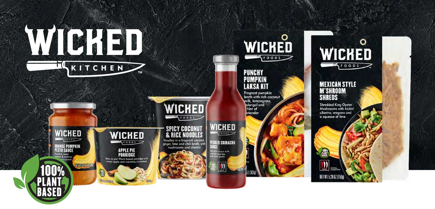 Wicked Kitchen Partnership and Sales page