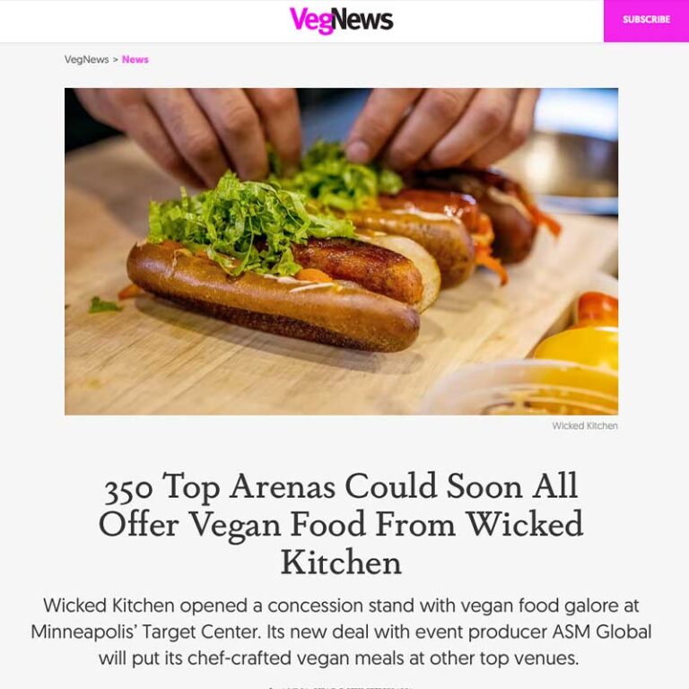 Wicked Kitchen Hits Stadiums And Convention Centers With ASM ...