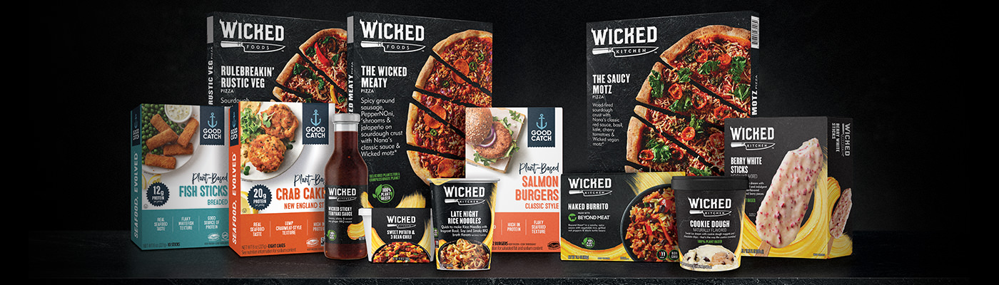 Wicked Kitchen Partnership and Sales page